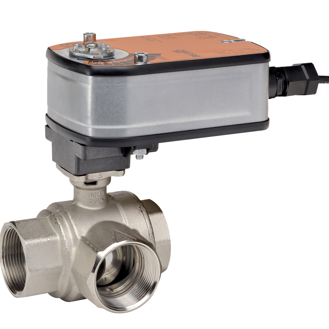 B308B+LF120 US | Characterized Control Valve (CCV) 1/2in. 3-way Cv 0.46 ...