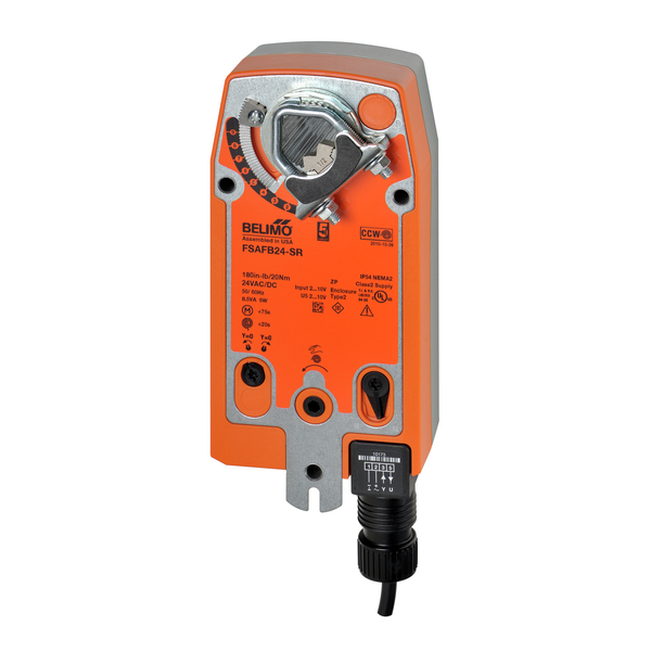 FSAFB24-SR | Fire & Smoke Actuators | Actuators | Belimo US Official Site